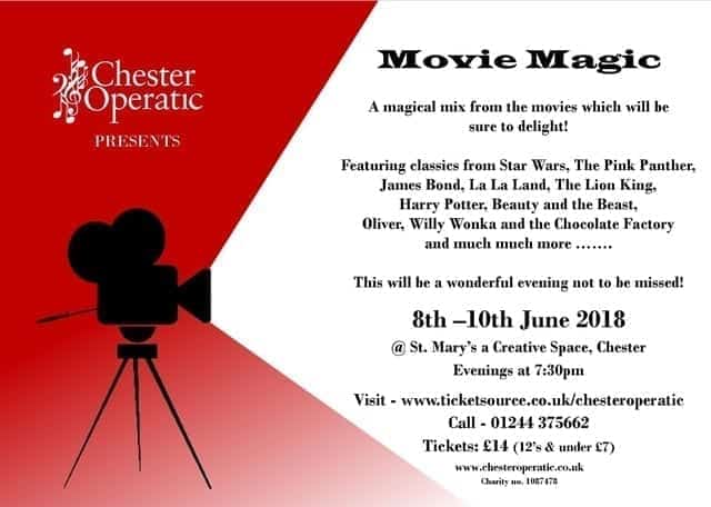 Chester Operatic presents Movie Magic | Chester.com