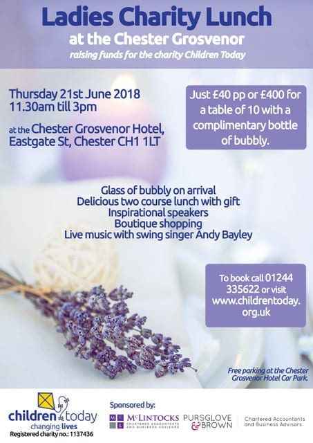 Ladies Charity Lunch | Chester.com